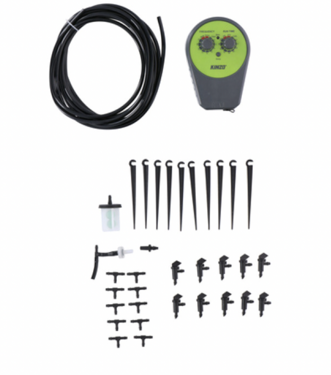 Kinzo Garden Pot Watering Kit - automatyczny system nawadniania do 10 ...